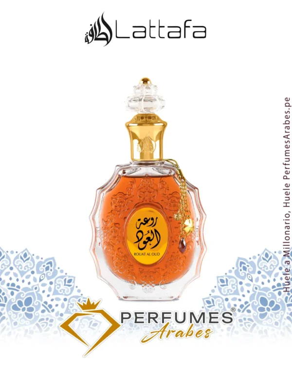 Lattafa Rout Al Oud | Disponible en Perfumes Arabes ® - PerfumesArabes.pe